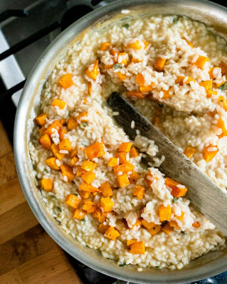Creamy Butternut Squash Risotto – A Couple Cooks