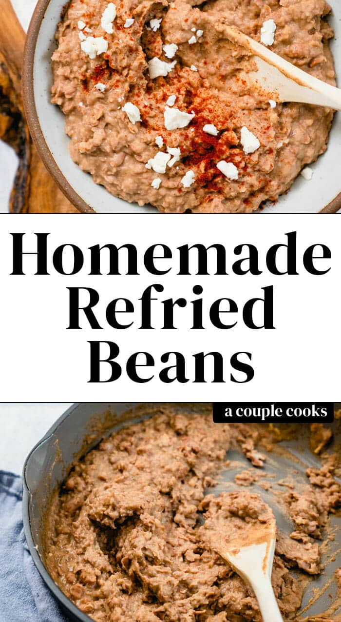 Homemade Refried Beans – A Couple Cooks