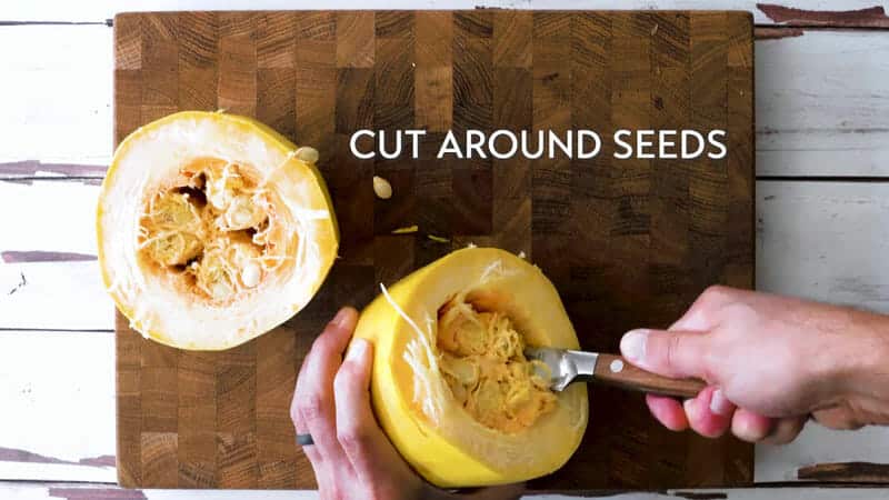 How to Cut Spaghetti Squash – A Couple Cooks