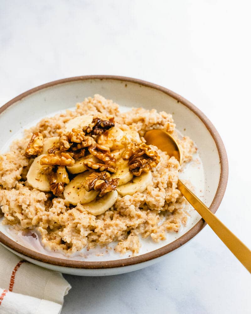 Easy Instant Pot Oatmeal (with Rolled Oats!) – A Couple Cooks