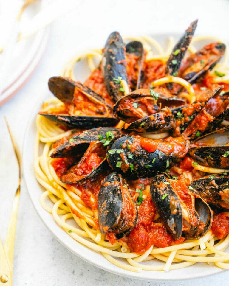 Easy Mussels Marinara – A Couple Cooks