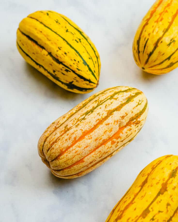 Delicata Squash Salad with Pomegranate – A Couple Cooks