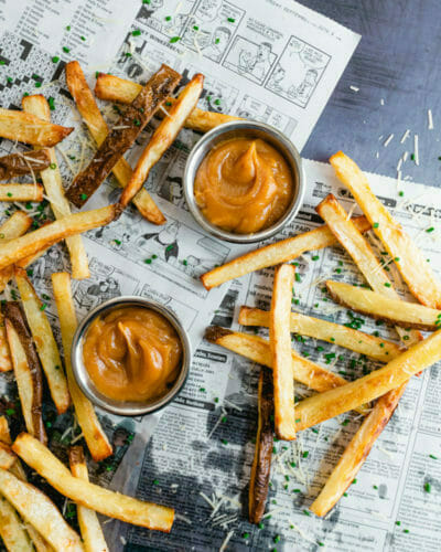 Best Crispy Parmesan Truffle Fries – A Couple Cooks