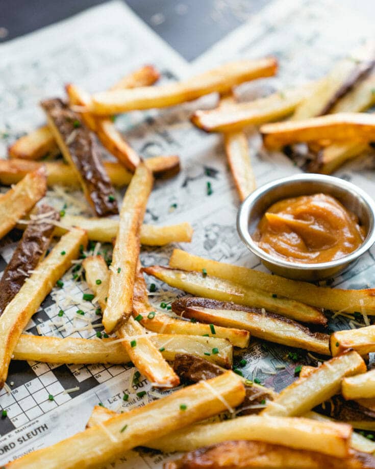 Best Crispy Parmesan Truffle Fries – A Couple Cooks