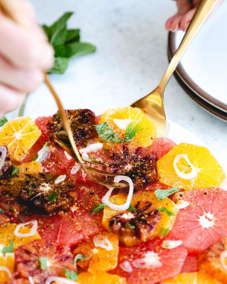 Simple Citrus Salad – A Couple Cooks