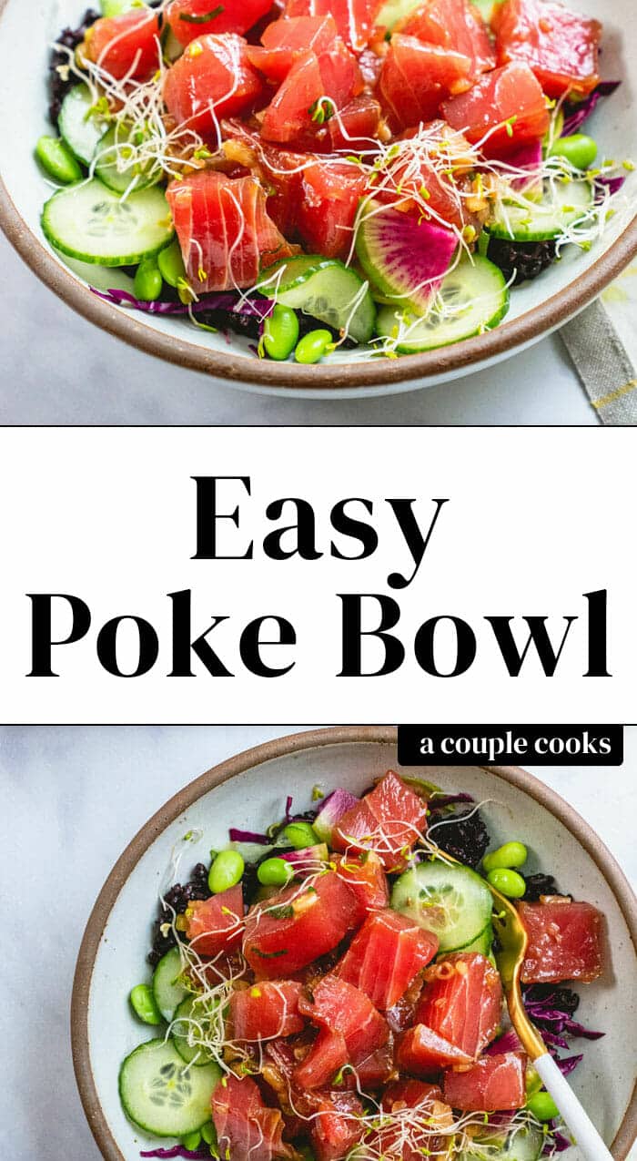 Best Homemade Poke Bowl Recipe – A Couple Cooks