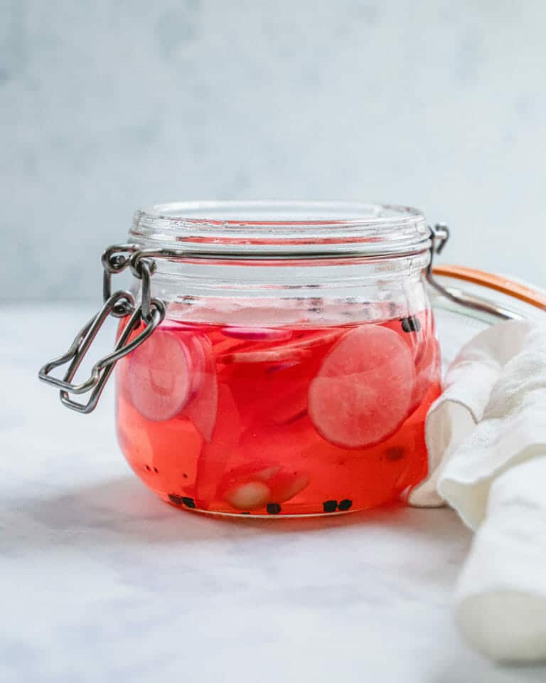 Quick Pickled Radishes (Ready in 1 Hour!) – A Couple Cooks