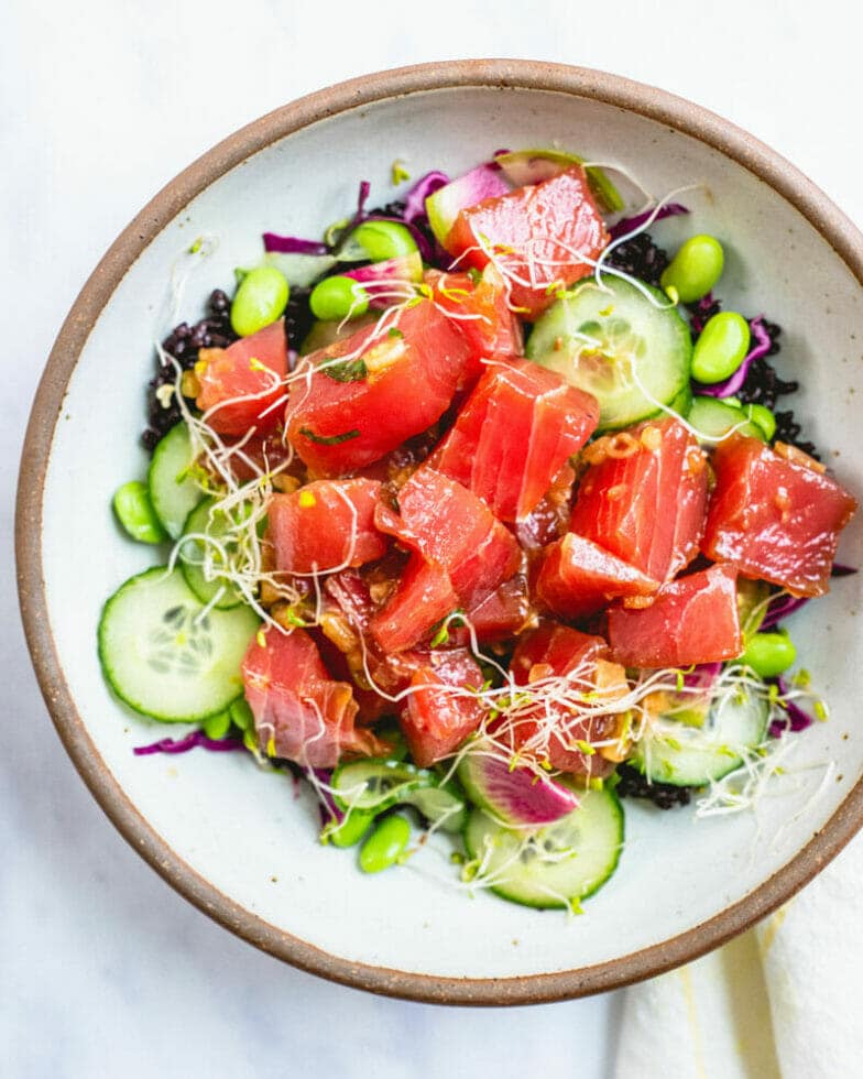 Best Homemade Poke Bowl Recipe – A Couple Cooks