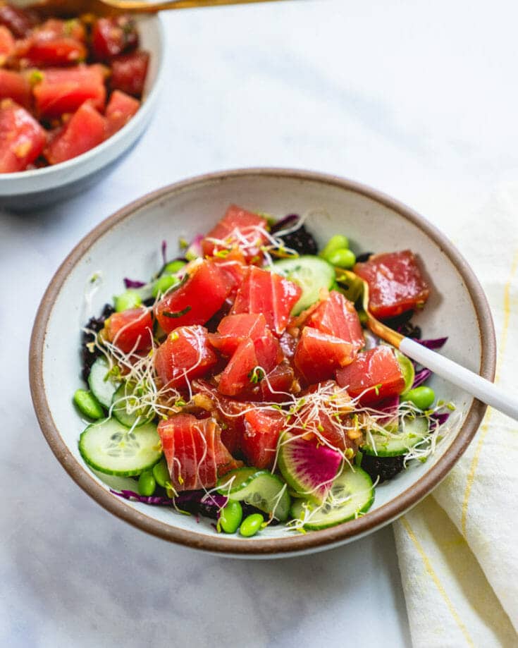 Best Homemade Poke Bowl Recipe – A Couple Cooks