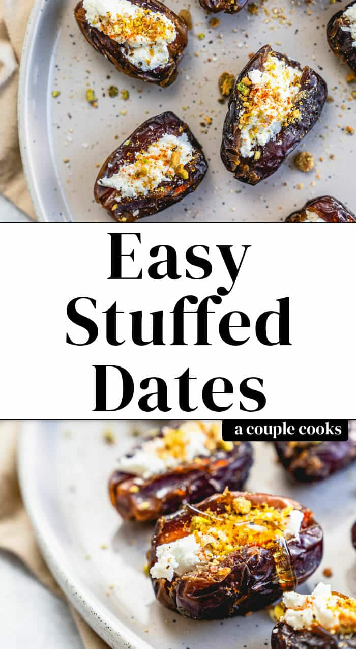 Easy Stuffed Dates – A Couple Cooks