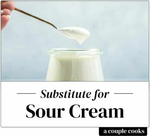 Best Sour Cream Substitute – A Couple Cooks