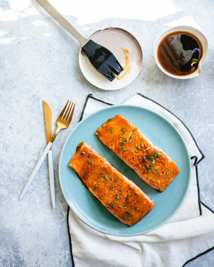 Teriyaki Salmon (Quick Weeknight Dinner!) – A Couple Cooks