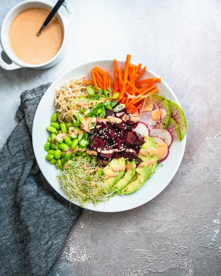Vegan Poke Bowl – A Couple Cooks