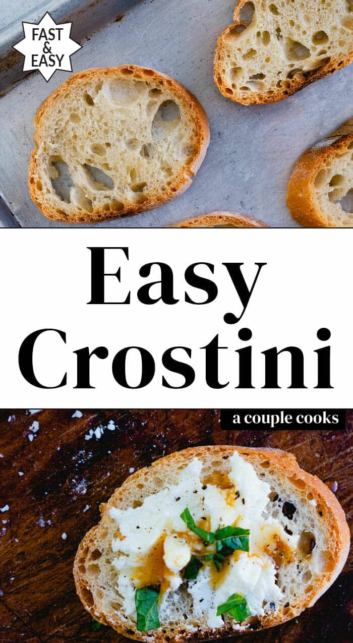 Easy Crostini – A Couple Cooks