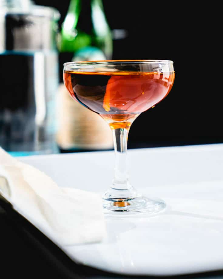 Hanky Panky Cocktail – A Couple Cooks