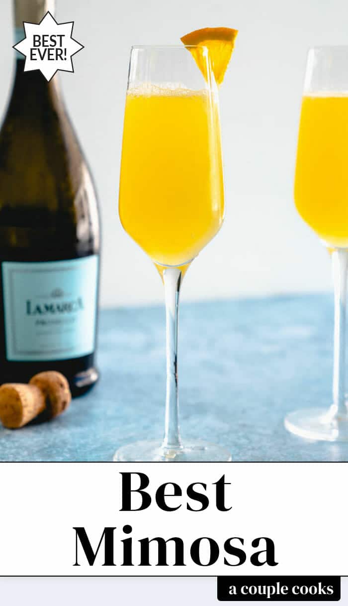 Best Mimosa (with Prosecco) – A Couple Cooks