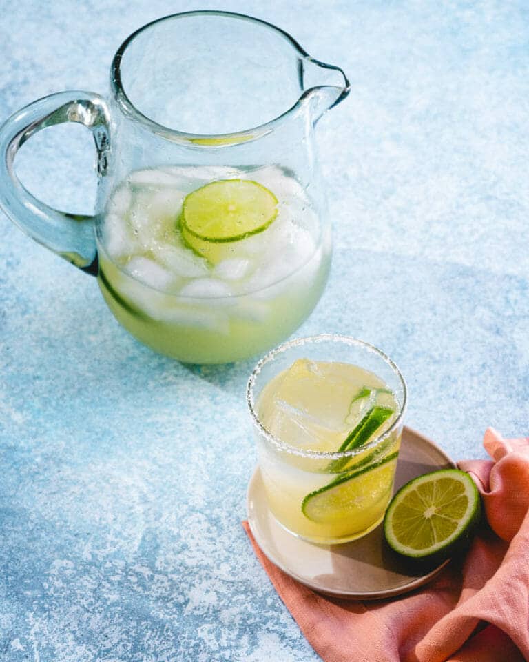 Margarita Pitcher Recipe (8 or 16 Drinks!) – A Couple Cooks