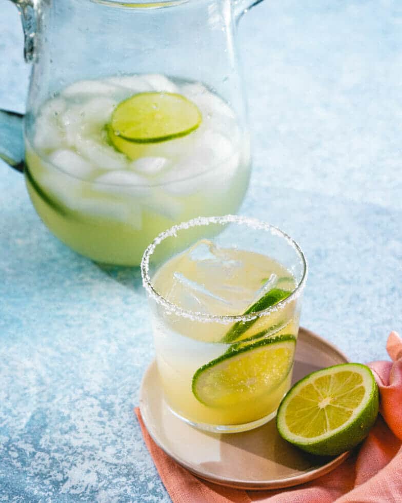 Margarita Pitcher Recipe (8 or 16 Drinks!) – A Couple Cooks