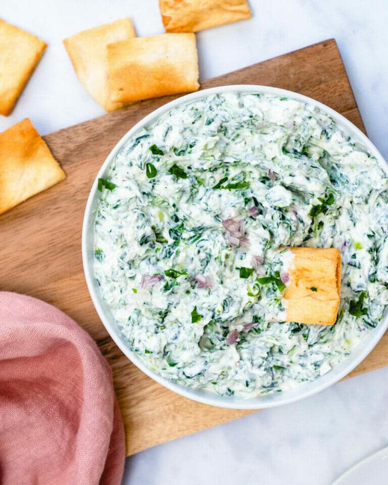 Easy Spinach Dip (10 Minutes!) – A Couple Cooks