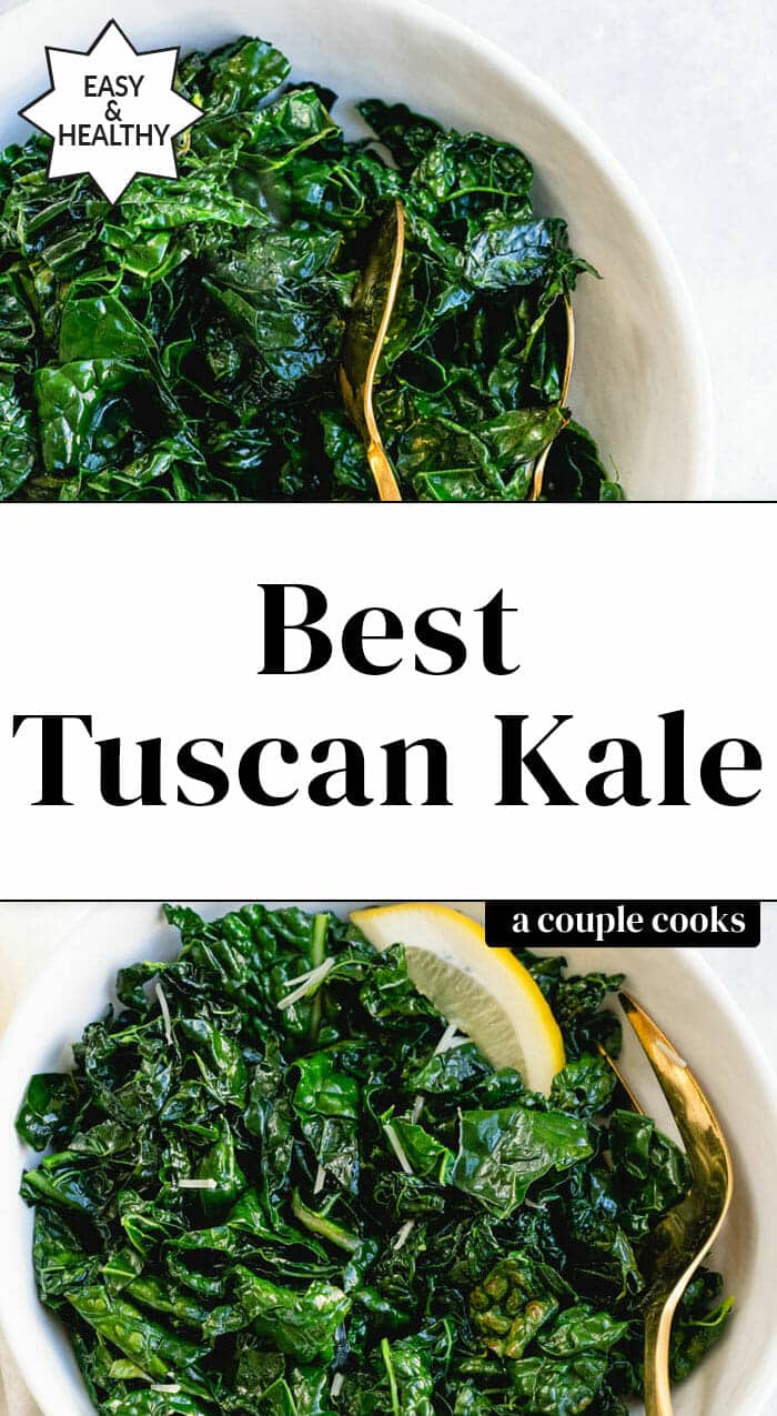 Easy Tuscan Kale – A Couple Cooks