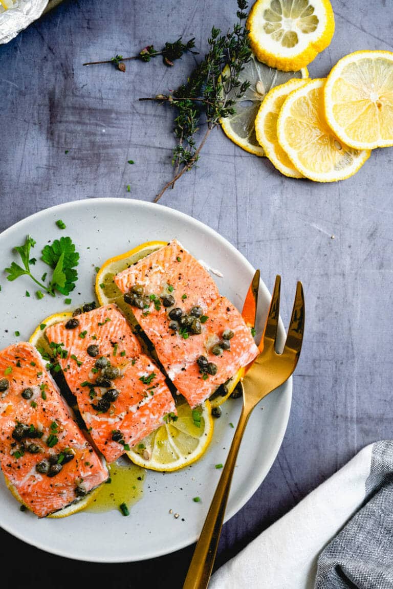 Salmon with Capers – A Couple Cooks