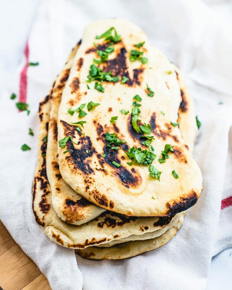 Garlic Naan Bread (Fast & Easy!) – A Couple Cooks