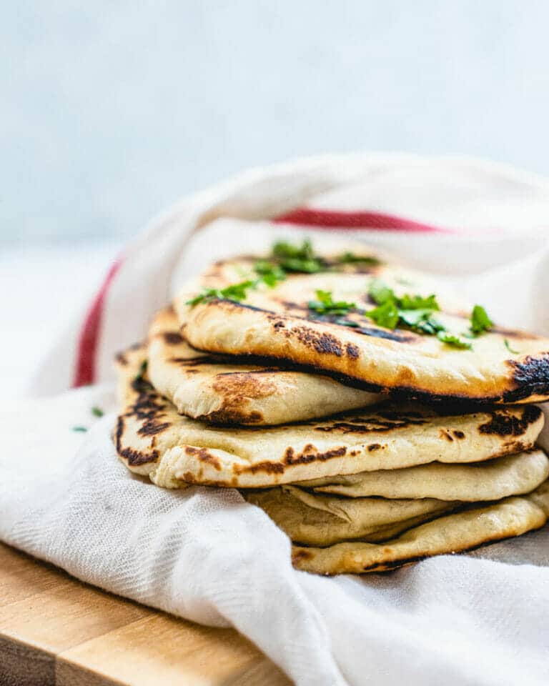 Garlic Naan Bread (Fast & Easy!) – A Couple Cooks