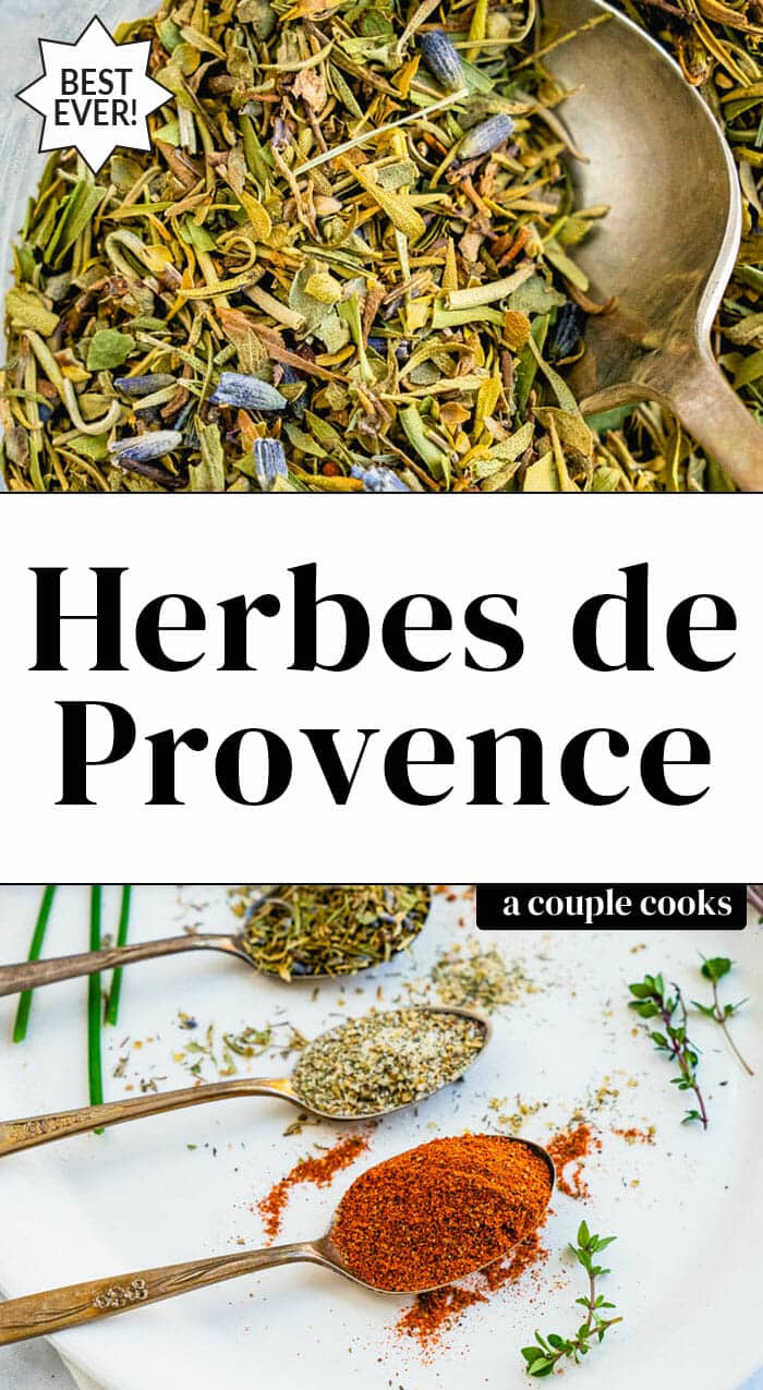 Herbes de Provence Seasoning – A Couple Cooks