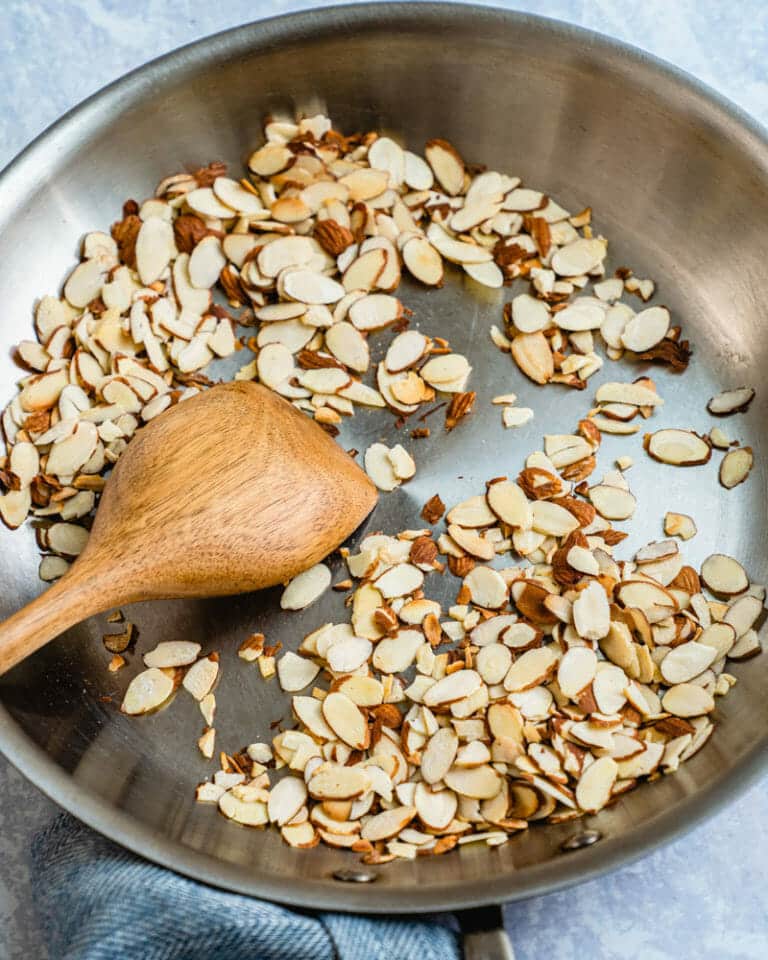 How to Toast Almonds (2 Ways!)