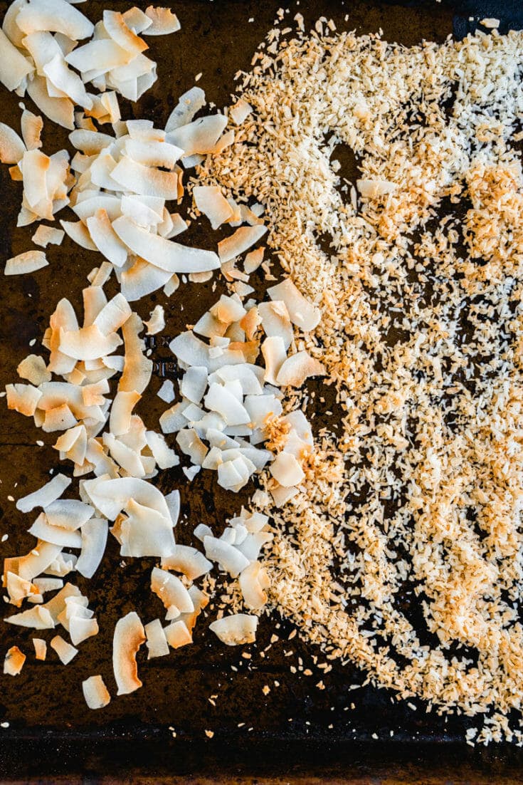 How to Toast Coconut (2 Ways!) – A Couple Cooks