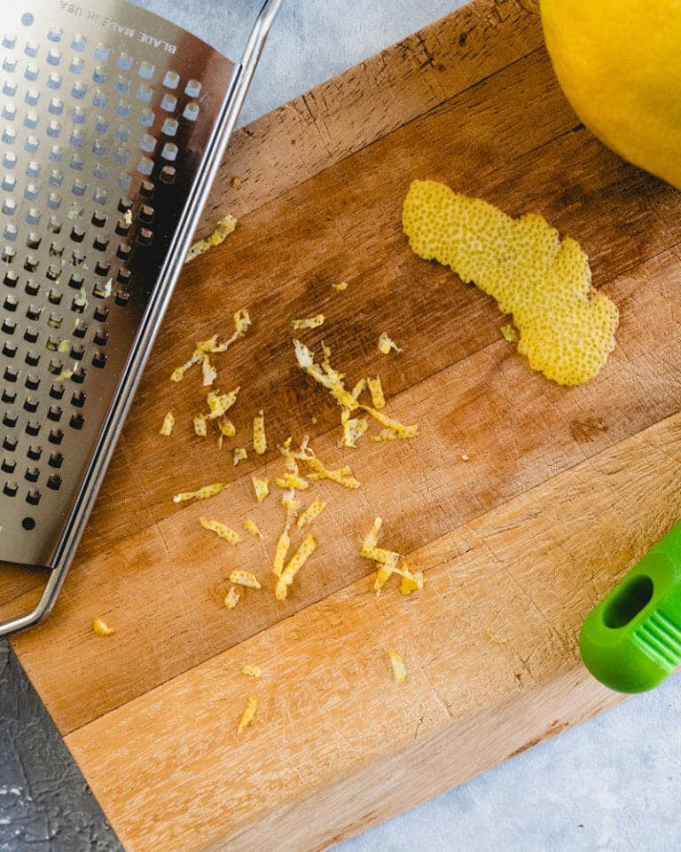 How to Zest a Lemon – A Couple Cooks
