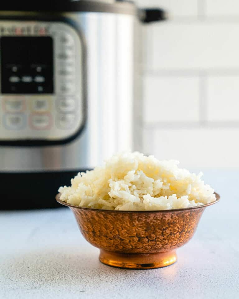 Instant Pot Jasmine Rice – A Couple Cooks