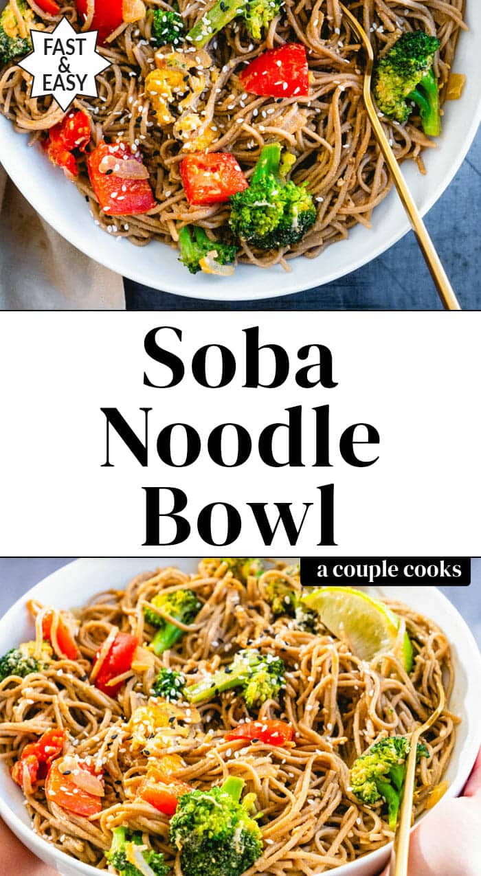 Easy Soba Noodle Bowl – A Couple Cooks
