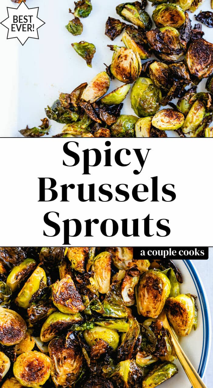 Spicy Brussels Sprouts – A Couple Cooks