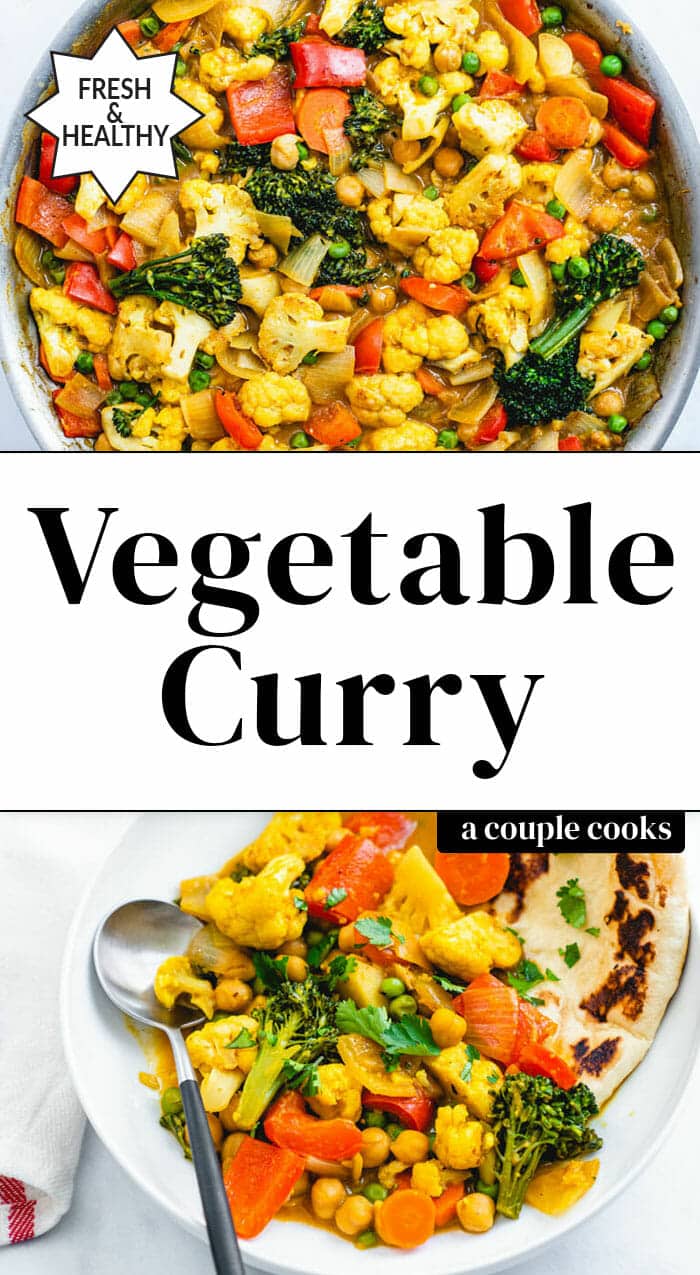 Easy Vegetable Curry (30 Minutes!) – A Couple Cooks