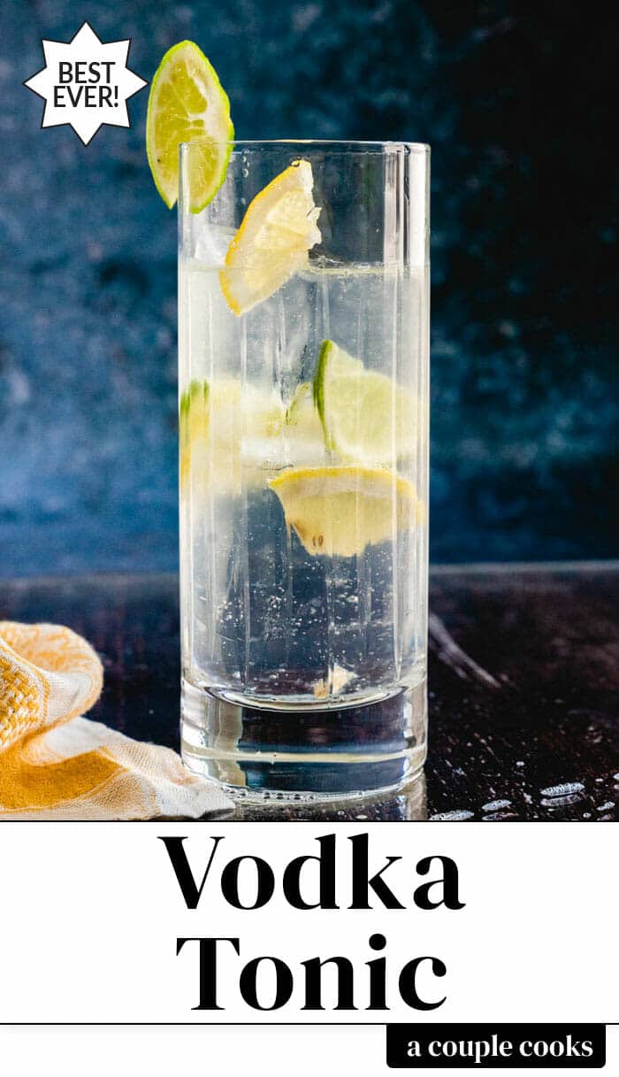 How to Make a Classic Vodka Tonic