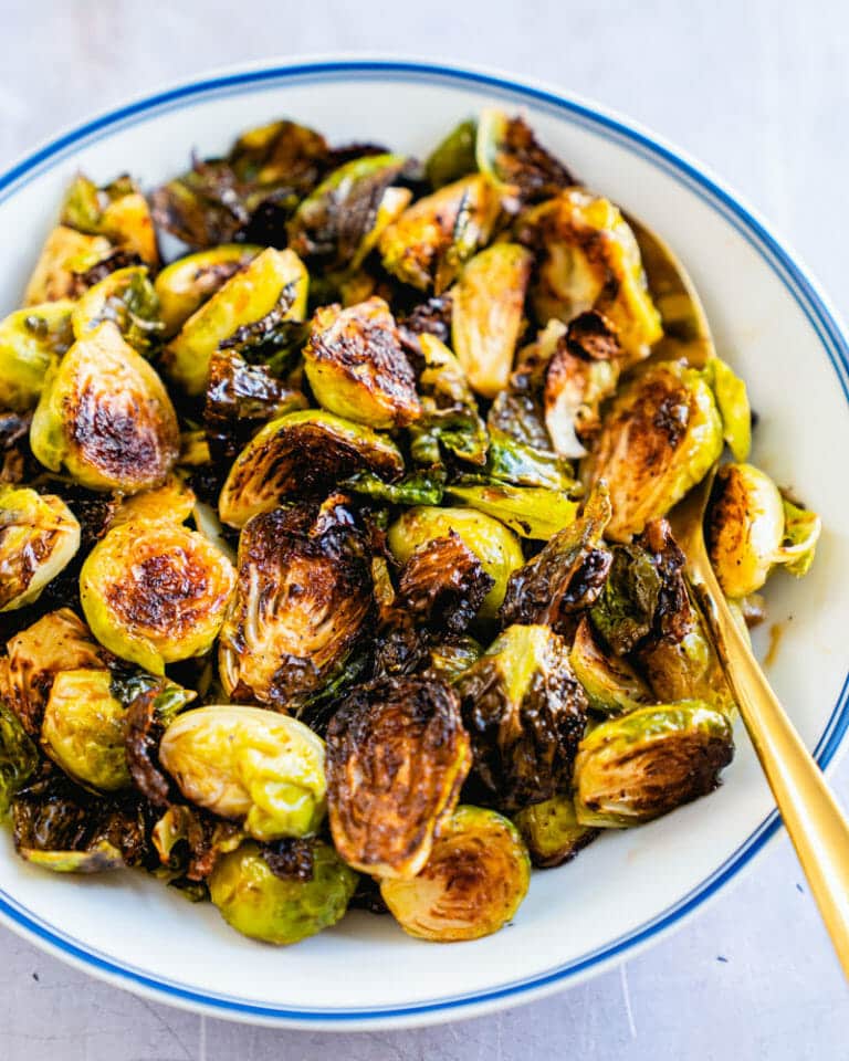Perfectly Crispy Brussels Sprouts
