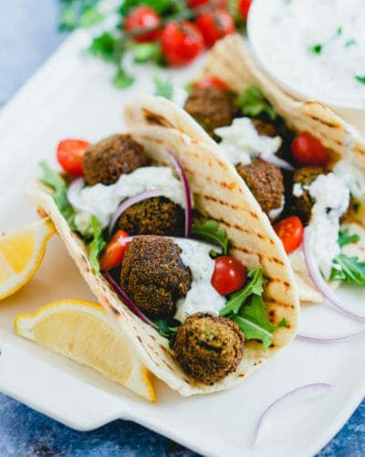 How to Make a Crispy Falafel Sandwich