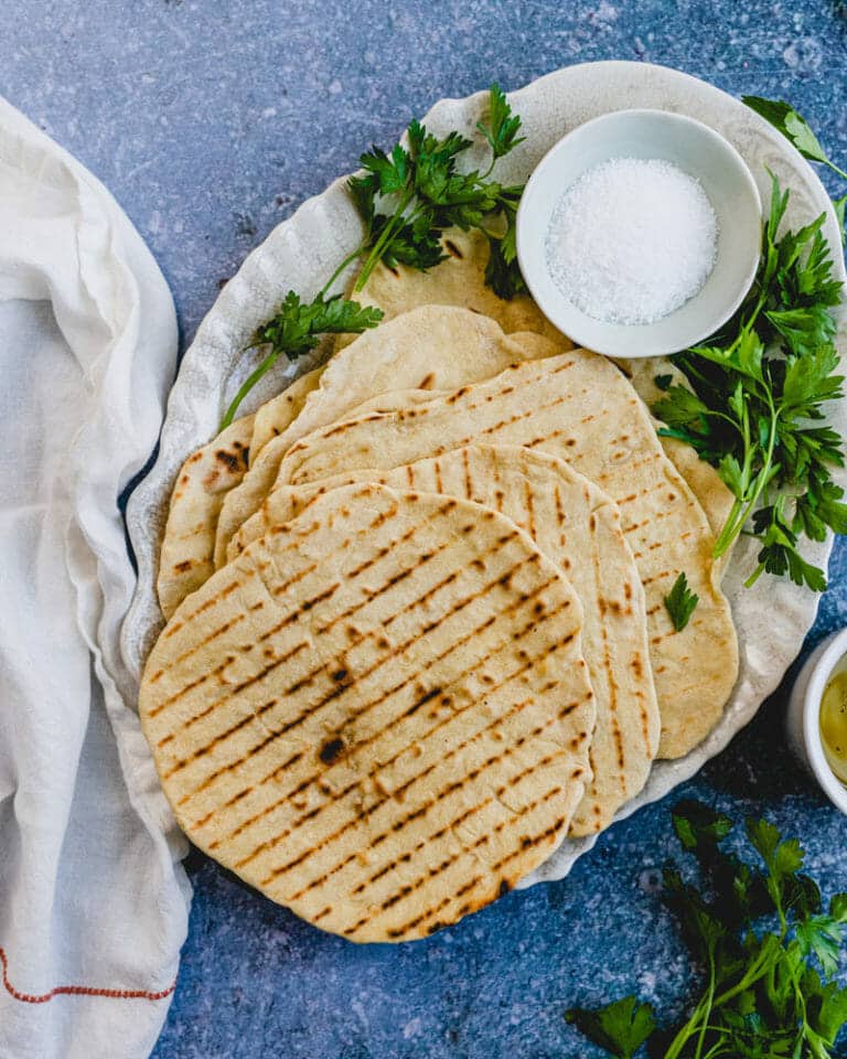 Easy Flatbread Recipe – A Couple Cooks