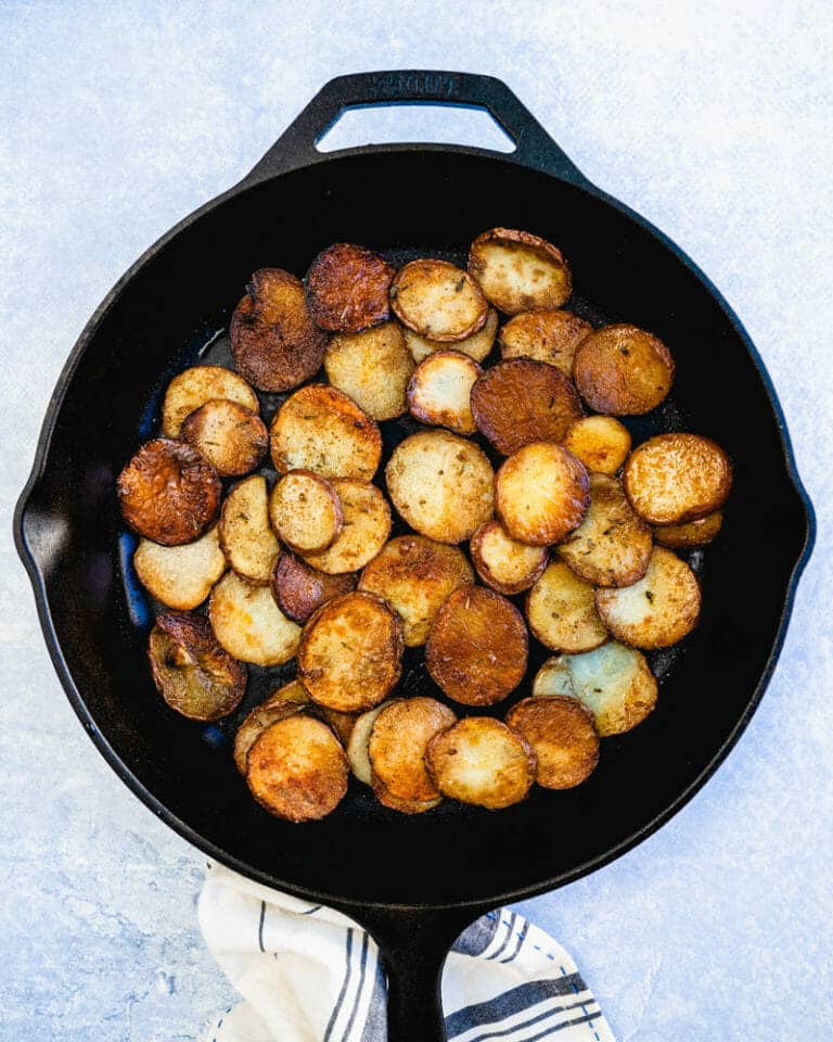 Perfect Pan Fried Potatoes – A Couple Cooks