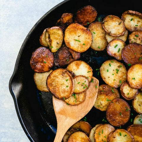 Easy Pan-Fried Potatoes