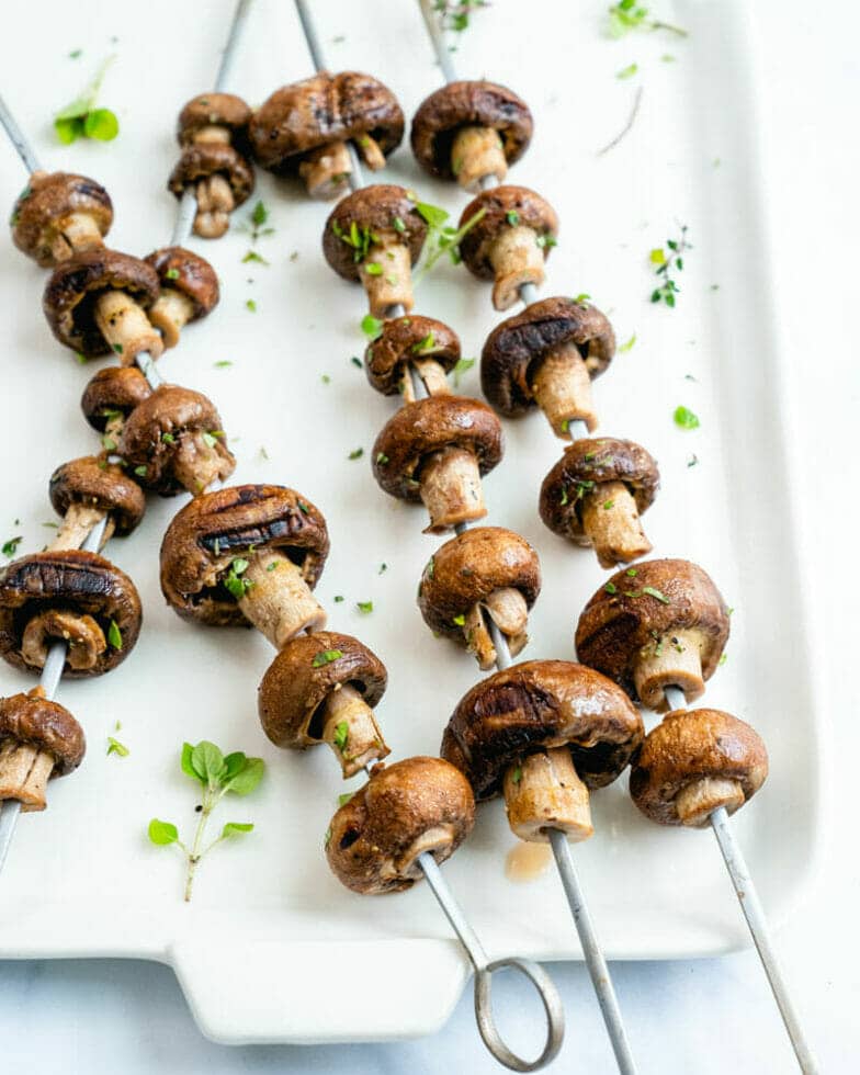 Perfect Grilled Mushrooms – A Couple Cooks