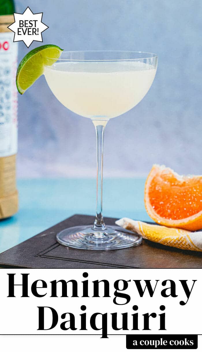 Classic Hemingway Daiquiri – A Couple Cooks