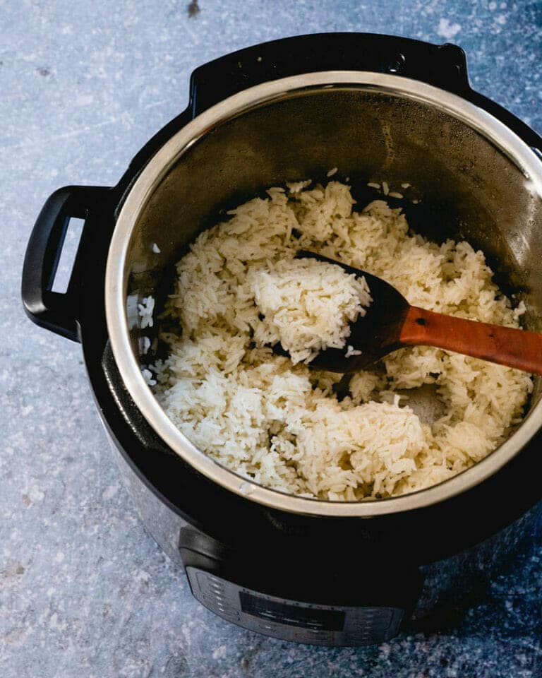 Instant Pot Basmati Rice (Brown & White!) – A Couple Cooks