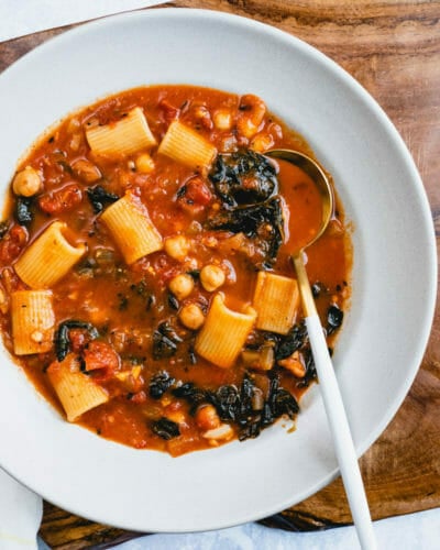 Pasta e Ceci (Italian Chickpea Soup) – A Couple Cooks