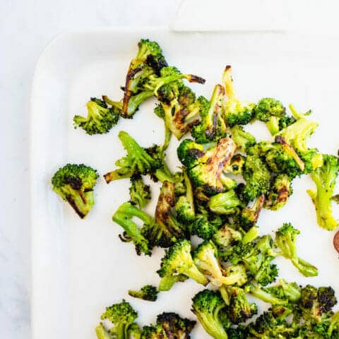 Roasted Frozen Broccoli – A Couple Cooks