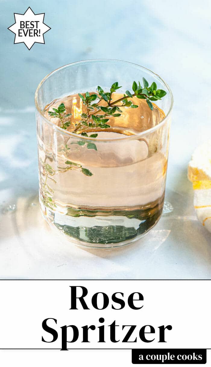 Rosé Spritzer (Easy & Refreshing!) – A Couple Cooks