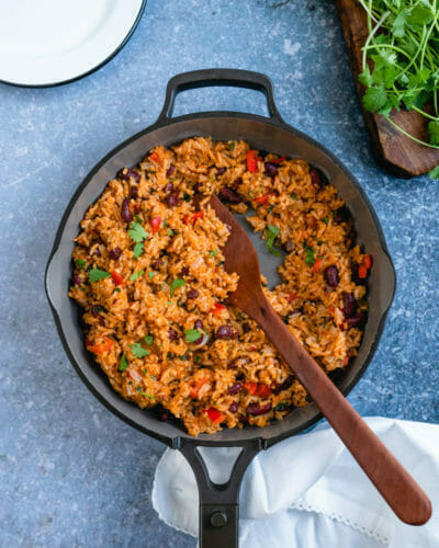 Spanish Rice and Beans (Easy Pantry Meal!) – A Couple Cooks