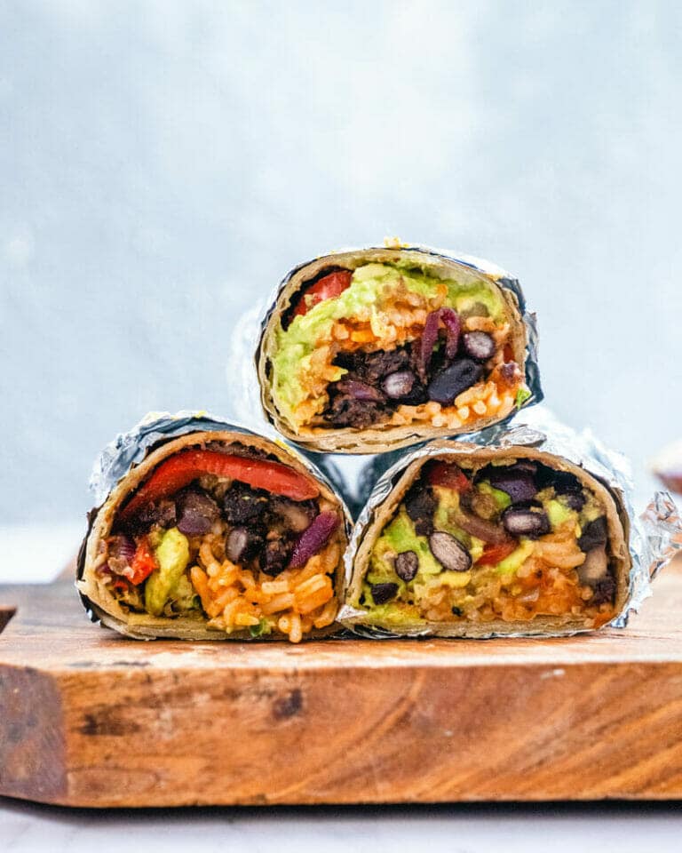 Ultimate Vegan Burrito – A Couple Cooks