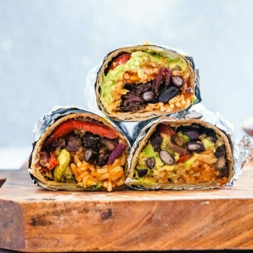 Ultimate Vegan Burrito – A Couple Cooks